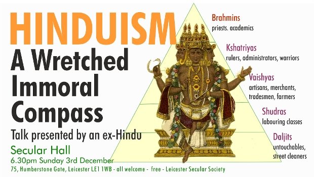 Hinduism: A Wretched, Immoral Compass | Data Thistle