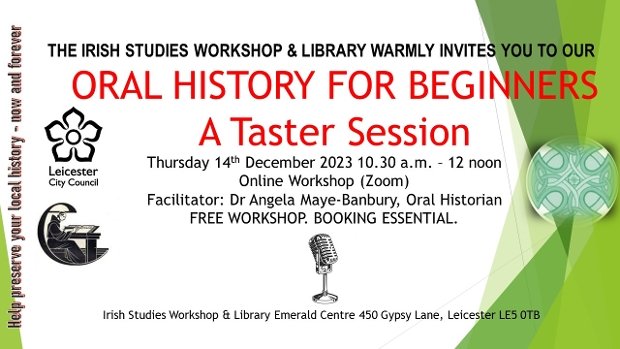 Oral History For Beginners | Data Thistle