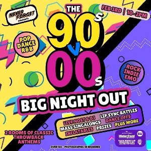 90s v 00s Big Night Out | Data Thistle