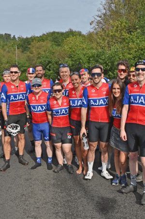 Ajax Pilgrimage to Hill Audax at Maindy Centre, Cardiff