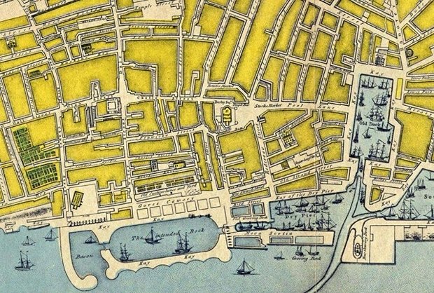 Old Dock Tour at Merseyside Maritime Museum, Liverpool