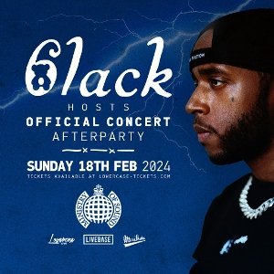 6lack Official Concert Afterparty at Ministry of Sound | Data Thistle