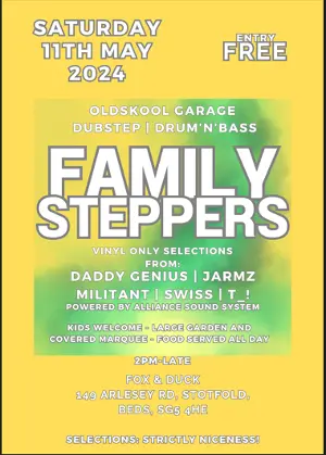 Family Steppers at Fox And Duck, Stotfold, Bedfordshi