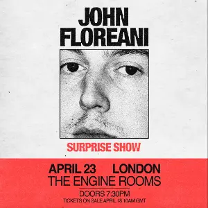 John Floreani at The Engine Rooms, London