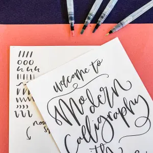 Hand Lettering and Modern Calligraphy | Data Thistle