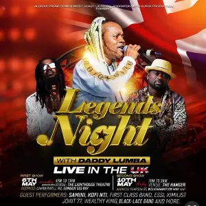 Legends Night with Daddy Lumba at The Hangar Events Venue, Wolverhampton