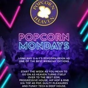 Popcorn @ Heaven at The Covent Garden Comedy Club @ Heaven, London WC2N
