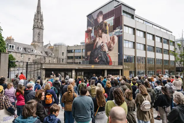 Nuart Aberdeen 2024 | Street Art Walking Tours | Data Thistle