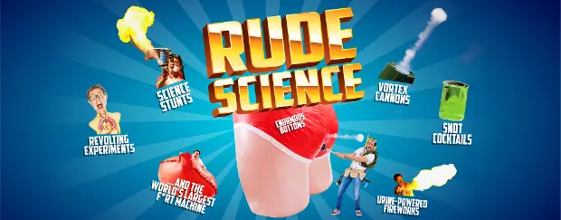 Rude Science Live! - 2025 UK tour dates & tickets