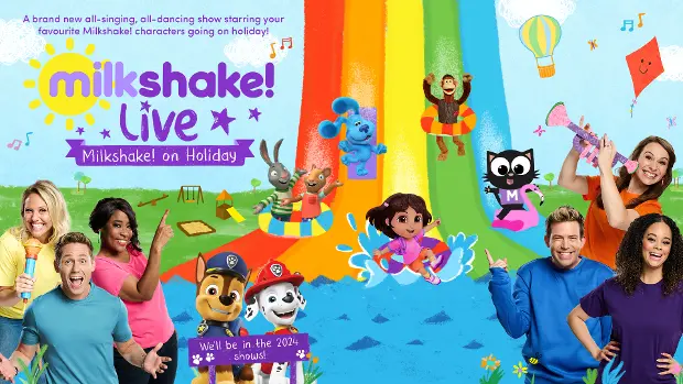 Milkshake! Live on Holiday - 2025 UK tour dates & tickets