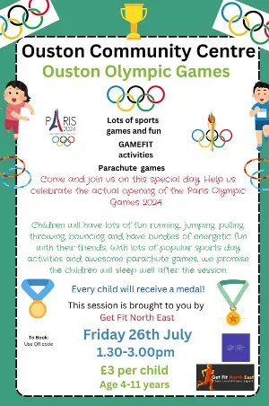 Ouston Olympic Games at Ouston Community Centre, Chester Le Street