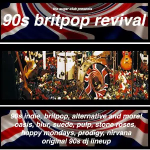 Britpop - The legendary 90's decade returns at The Met Lounge, Peterborough