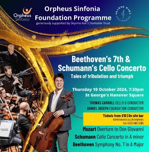 Orpheus Sinfonia Foundation Programme - 2024-25 Season Launch | Data ...