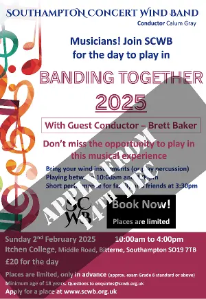 Banding Together 2025 at Itchen Sixth Form College, Southampton