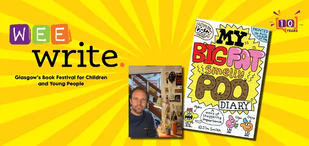 Jim Smith - My Big Fat Smelly Poo Diary at Mitchell Library, Glasgow