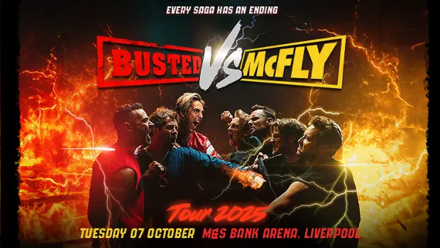 Busted vs McFly - 2025 tour dates & tickets