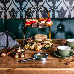 Sherlock's Mind Palace Afternoon Tea & Mini Mystery at Drygate Brewing ...