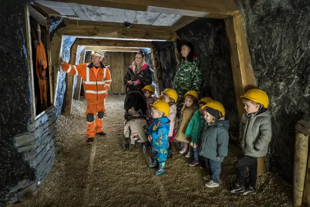 Time Tunnel at National Coal Mining Museum for England, Wakefield