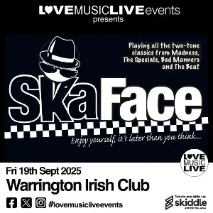 Ska Face (Ska+2Tone Tribute) at The Irish Club, Warrington