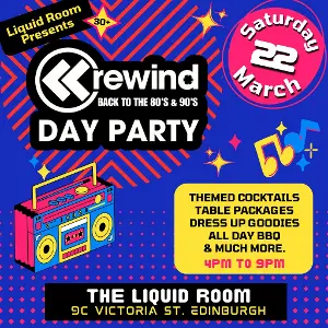 Rewind Back to the 80s & 90s - DAY PARTY | Data Thistle