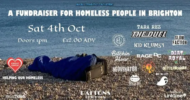Brighton Homeless Fundraiser at Daltons