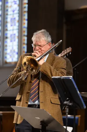 Bill Jones'Renaissance Swing Band at Queen Margaret Hall, Linlithgow