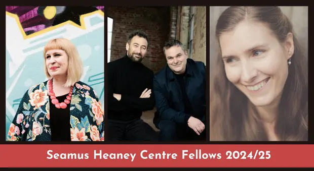 Seamus Heaney with Jan Carson, Fiona Benson, Adam Patterson & Declan ...