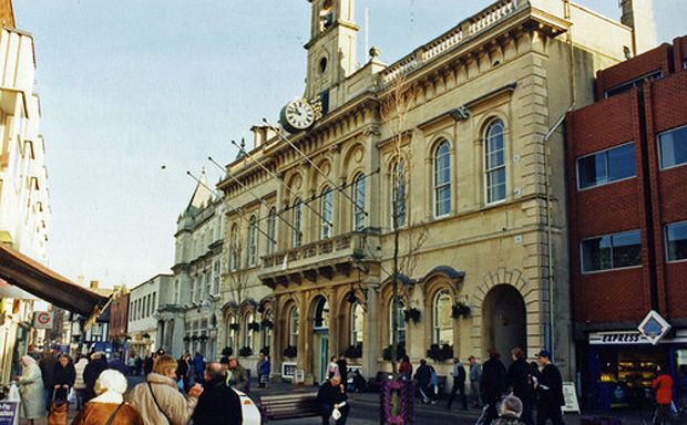 Loughborough Town Hall (Market Place, Loughborough)