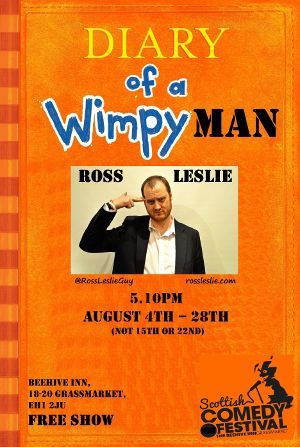 Ross Leslie: Diary Of A Wimpy Man | Data Thistle