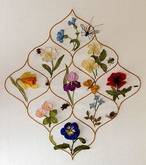 Stumpwork Embroidery Workshop | Data Thistle